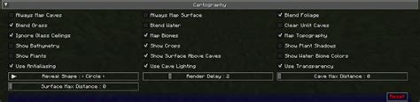 Cartography JourneyMap Documentation