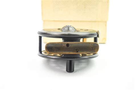 Boxed Hardy 3″ St George Trout Fly Reel Vintage Fishing Tackle
