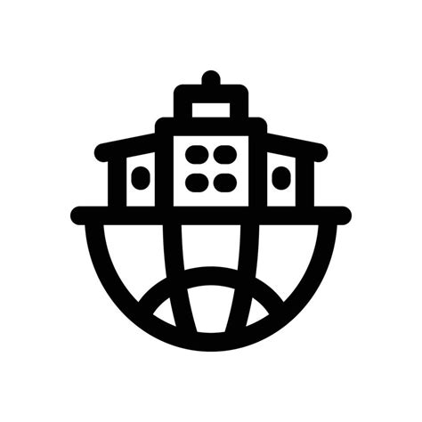 Headquarter Line Icon Clean And Minimalist Icon For Websites And Mobile Apps 67182539 Vector