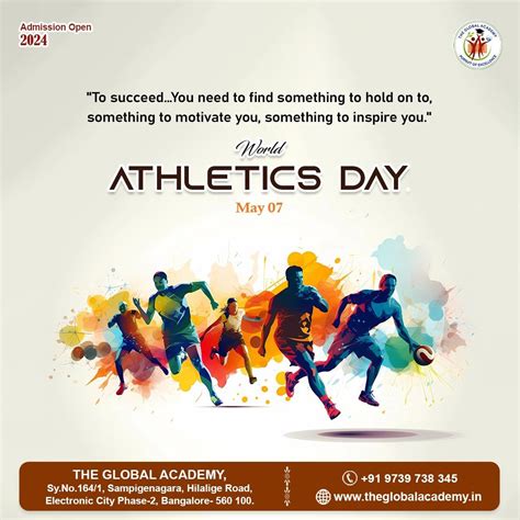 Celebrate World Athletics Day