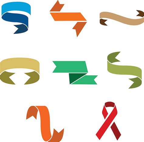 장식 리본 벡터의 집합 Eps Ai Uidownload