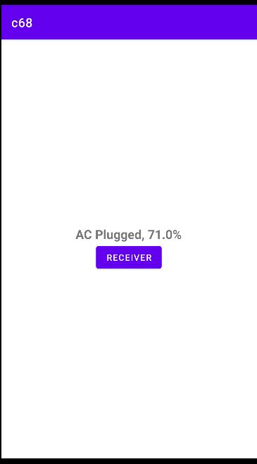 Android BroadcastReceiver