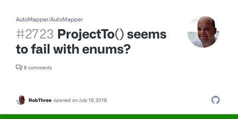 Projectto Seems To Fail With Enums · Issue 2723 · Automapper