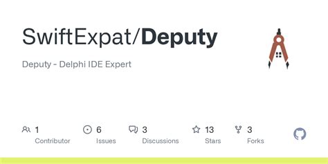 github swiftexpat deputy deputy delphi ide expert