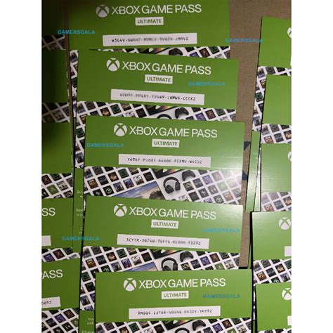 Xbox Ultimate Game Pass 1 Month Non Stackable Xgpu Global Code With