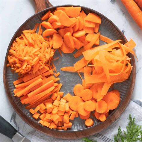 How To Cut Carrots For Salad Recipe Cart Recipe Cart