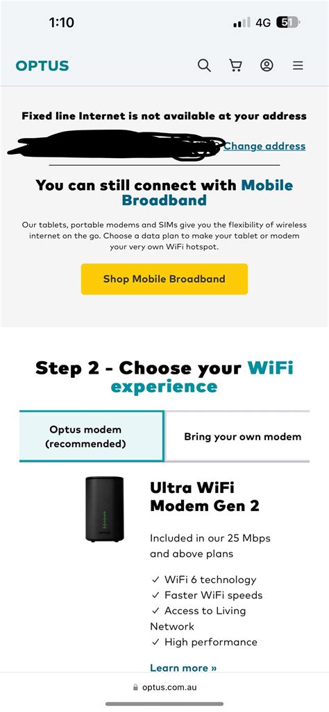 Modem Router For Fixed Wireless R Nbn