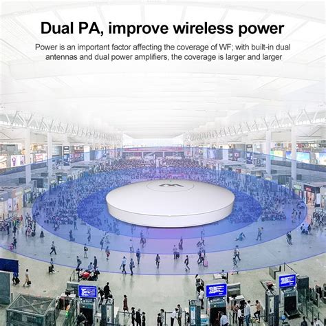 COMFAST CF E N Mbps Wireless Ceiling AP WiFi Cover Access Point Antenna Alexnld Com