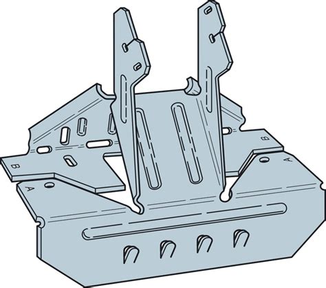 Variable Pitch Connector Variable Pitch Connector To Suit 47mm Joist