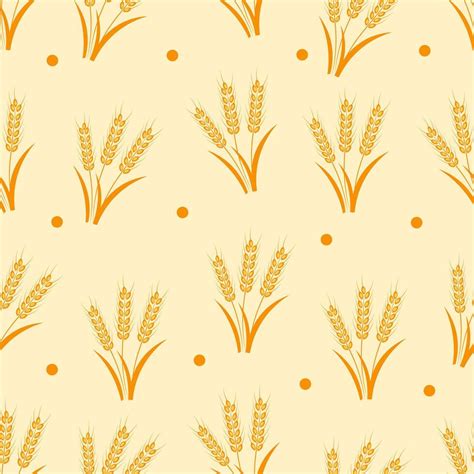 Wheat Seamless Vector Art Icons And Graphics For Free Download