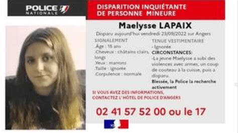 Angers La Police Lance Un Avis De Recherche Après La Disparition