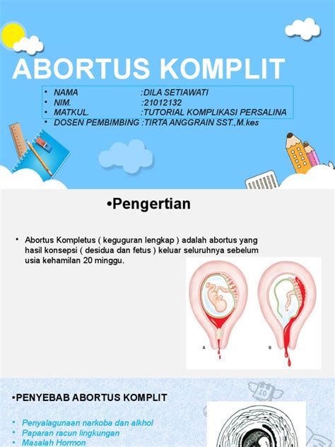 Panduan Abortus Komplit Gejala Dan Penanganan Pdf