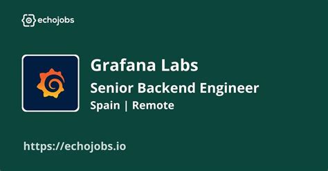 Hiring Senior Backend Engineer Grafana Ops Alerting Remote Spain