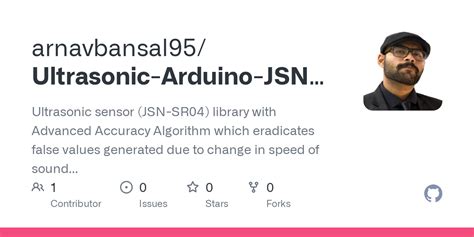 Github Arnavbansal Ultrasonic Arduino Jsn Sr Ultrasonic Sensor Jsn Sr Library With