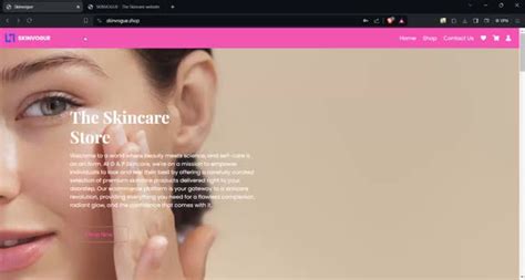 Greeshma B On Linkedin Skinvogue Ecommercewebsite Nodejs Express