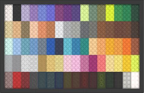 Github Vdwwd Lego Color Table