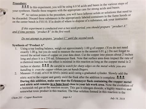 Solved 2 Synthesis Of “product B” A Your Observations
