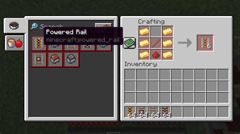 How To Craft A Powered Rail In Minecraft Deltias Gaming