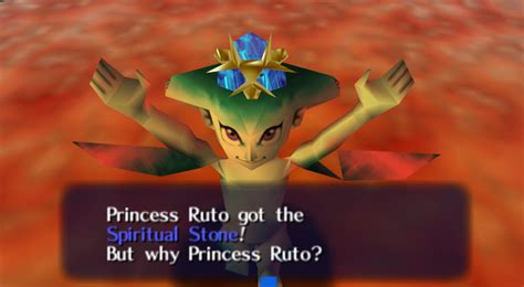 Fileruto Gets Zoras Sapphire Oot64 Zelda Dungeon Wiki A The