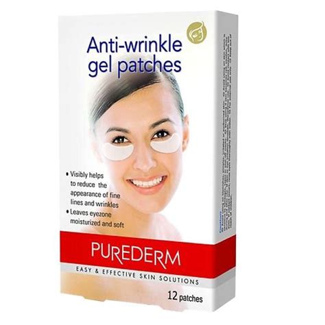PUREDERM Гелевые подушечки против морщин под глазами, 40 г (6 шт ...