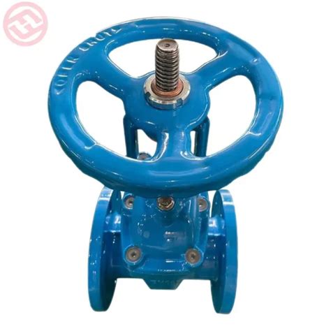중국 탄력성 있는 좌석 파이프 게이트 밸브 파란색 밸브 제조업체 및 공급업체 소방 파이프 피팅 제조업체