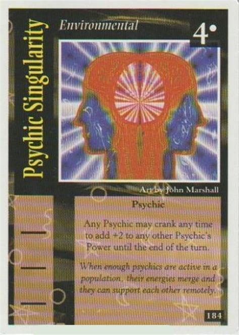 Psychic Singularity On The Edge Ccg