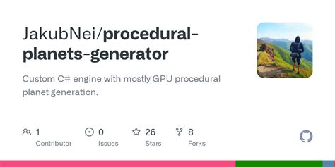 github jakubnei procedural planets generator custom c engine with
