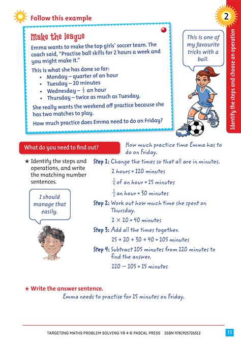 Targeting Maths Problem Solving Year 4 By Ann Baker 9781925726312 Booktopia