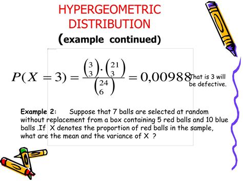Ppt Hypergeometric Distribution Powerpoint Presentation Free Download Id 964573