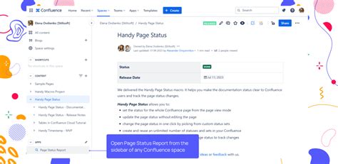 Handy Macros For Confluence Formatting And Interactive Ui Version History Atlassian