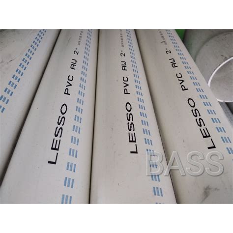Jual Pipa Pvc Lesso Aw 60mm 2 Inch Tebal 260mm Panjang 4 Meter Pipa Pvc Standar Shopee Indonesia