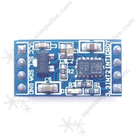 Lsm303 Triple Axis Accelerometer And Compass Module Open Impulseopen Impulse