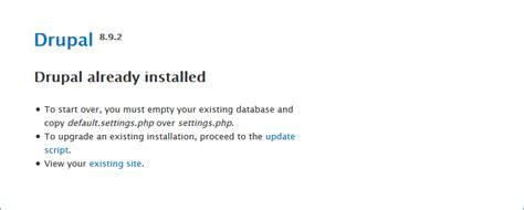 Installer Sometimes Gives Drupal Already Installed Message Even If Install Failed