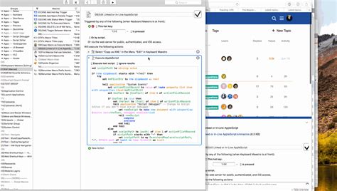 Macro Edit Linked Or In Line Applescript In Script Debuggereditor