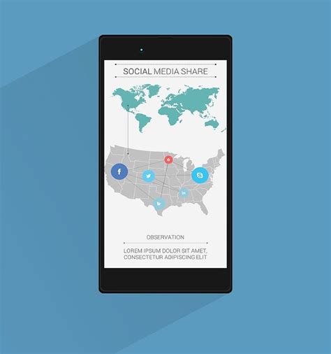 Smartphone Powerpoint Template By Renure Thehungryjpeg