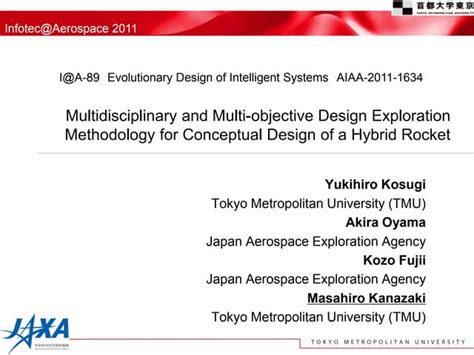 Multidisciplinary And Multi Objective Design Exploration Methodology