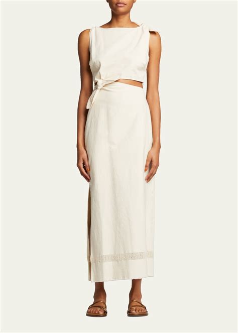 Emme Parsons Bari Naked Toe Ring Sandals Bergdorf Goodman