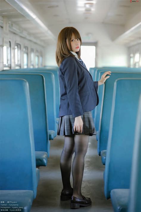 Nyako 喵子 School Girl Jk 80 Photos And 1 Video Cosplaytele