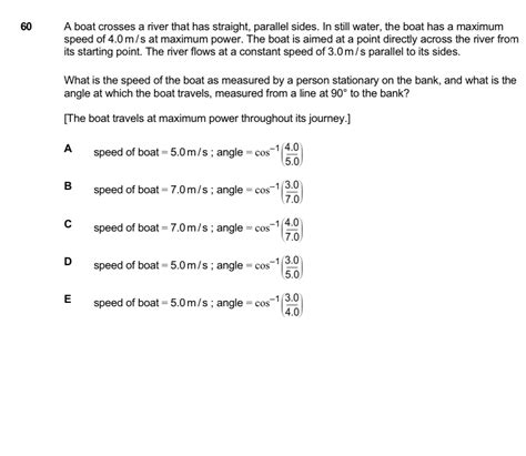 Imat 2020 Q60 Physics Question Practice Question Solving Entermedschool Future Doctors Forums