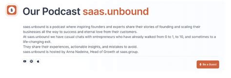 Saas Group On Linkedin Have You Seen That You Can Now Apply To Be A Guest On Saas Unbound 🎧…