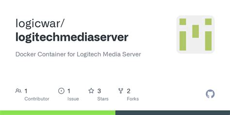 Github Logicwarlogitechmediaserver Docker Container For Logitech
