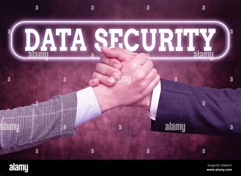 Writing Displaying Text Data Security Business Showcase Protected