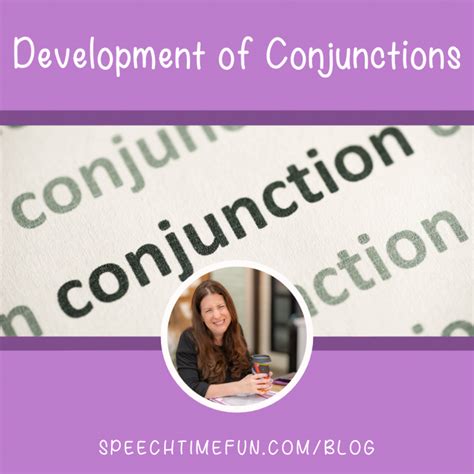 Teaching Conjunctions In Speech Therapy