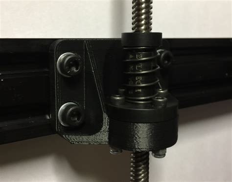 D Bot Zyltech Anti Backlash Lead Screw Bracket By Kantlivelong Download Free Stl Model