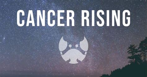 What Is Cancer Rising Ascendant Astrology Owl