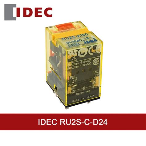 Jual IDEC RU S C D Relay Plug In DPDT A VDC W LED Indicator Shopee Indonesia