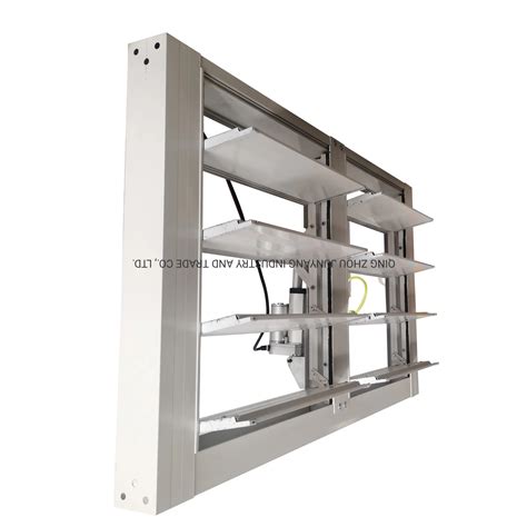 Electric Remote Control Aluminum Louvers Vertical Aluminum Louvers