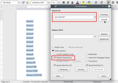 Libreoffice Writer Find And Replace With Powerful Formatting And