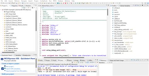 Lpc845 Brk I2c Example Nxp Community