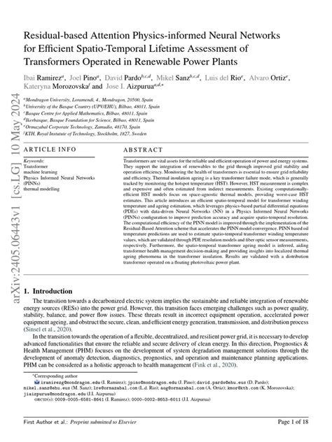 Residual Based Attention Physics Informed Neural Networks For Efficient